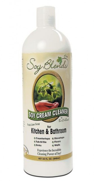 Ditch harsh stuff for soy cleaner