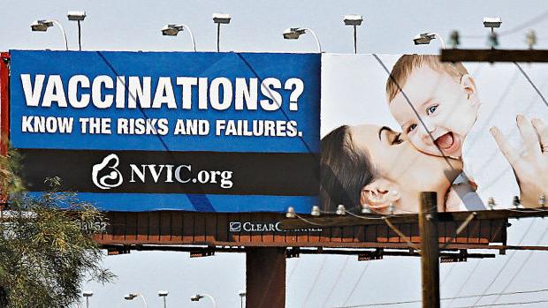 Vaccine billboard in Tucson misleads, health officials say