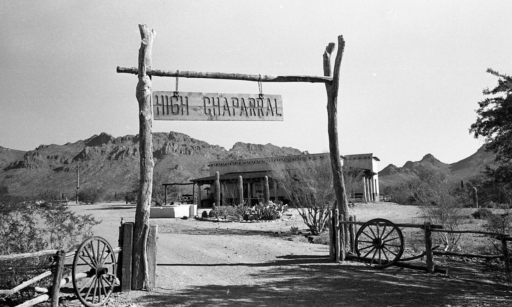 Photos: TV Western series "High Chaparral" filmed around Tucson, 1966-71
