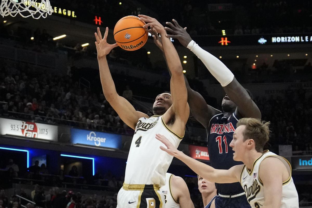 Losing top ranking a bump on Purdue's road to title game