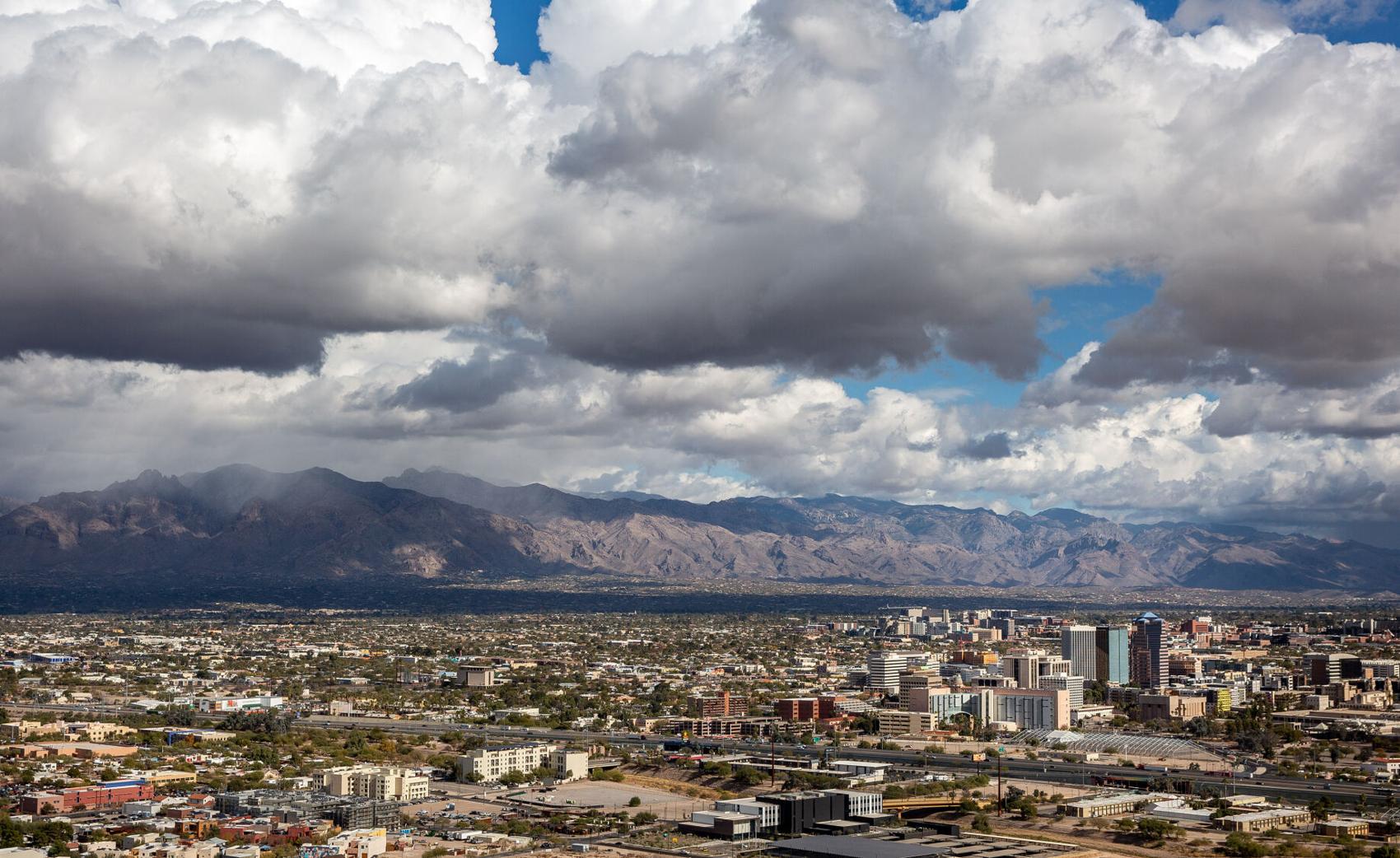 Guide to hiking, cycling, driving up "A" Mountain in Tucson