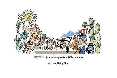 Fitz cartoons available at Tucson Festival of Books