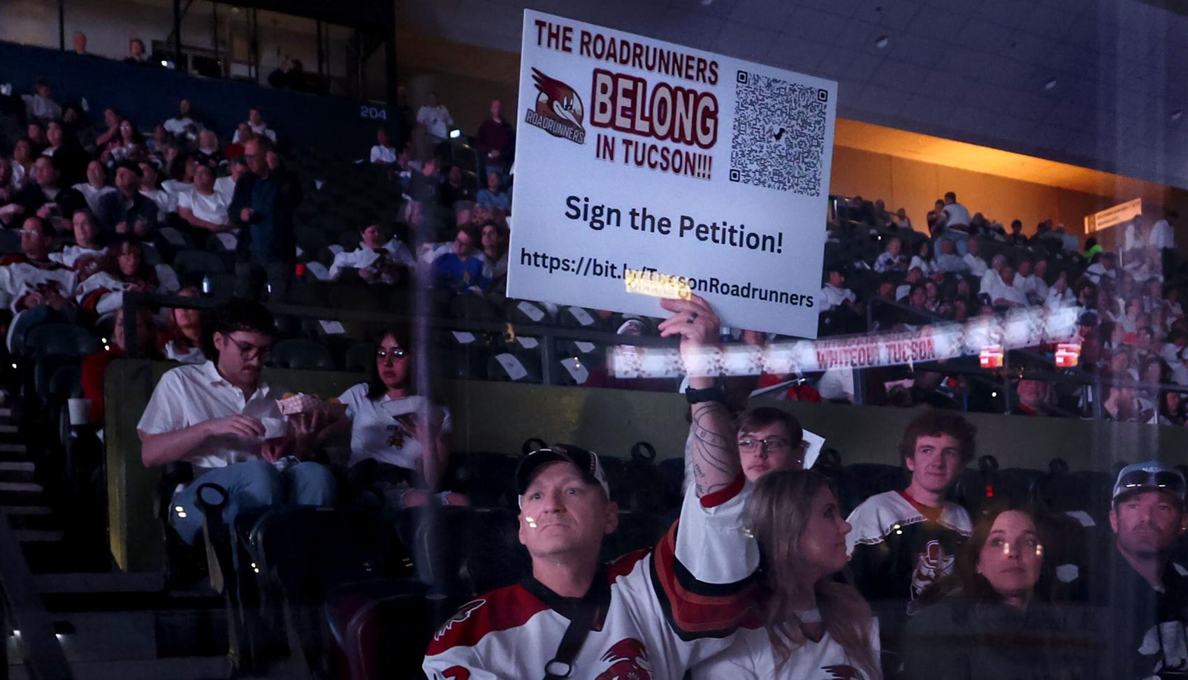 Reports link Tucson Roadrunners hockey team to Reno arena
