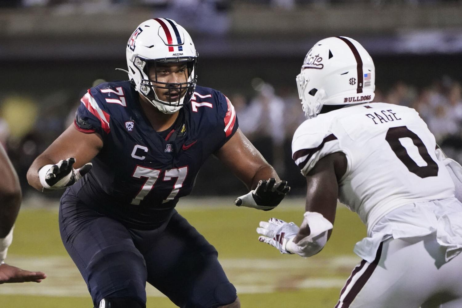 Pass-blocking easy as ABC for Arizona's Jordan Morgan | Arizona Wildcat ...