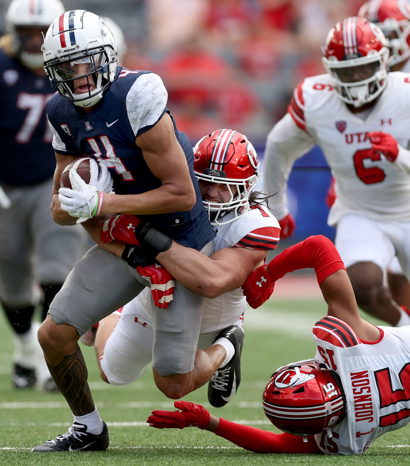 Arizona ends 6-game skid to Utah with resounding 42-18 win