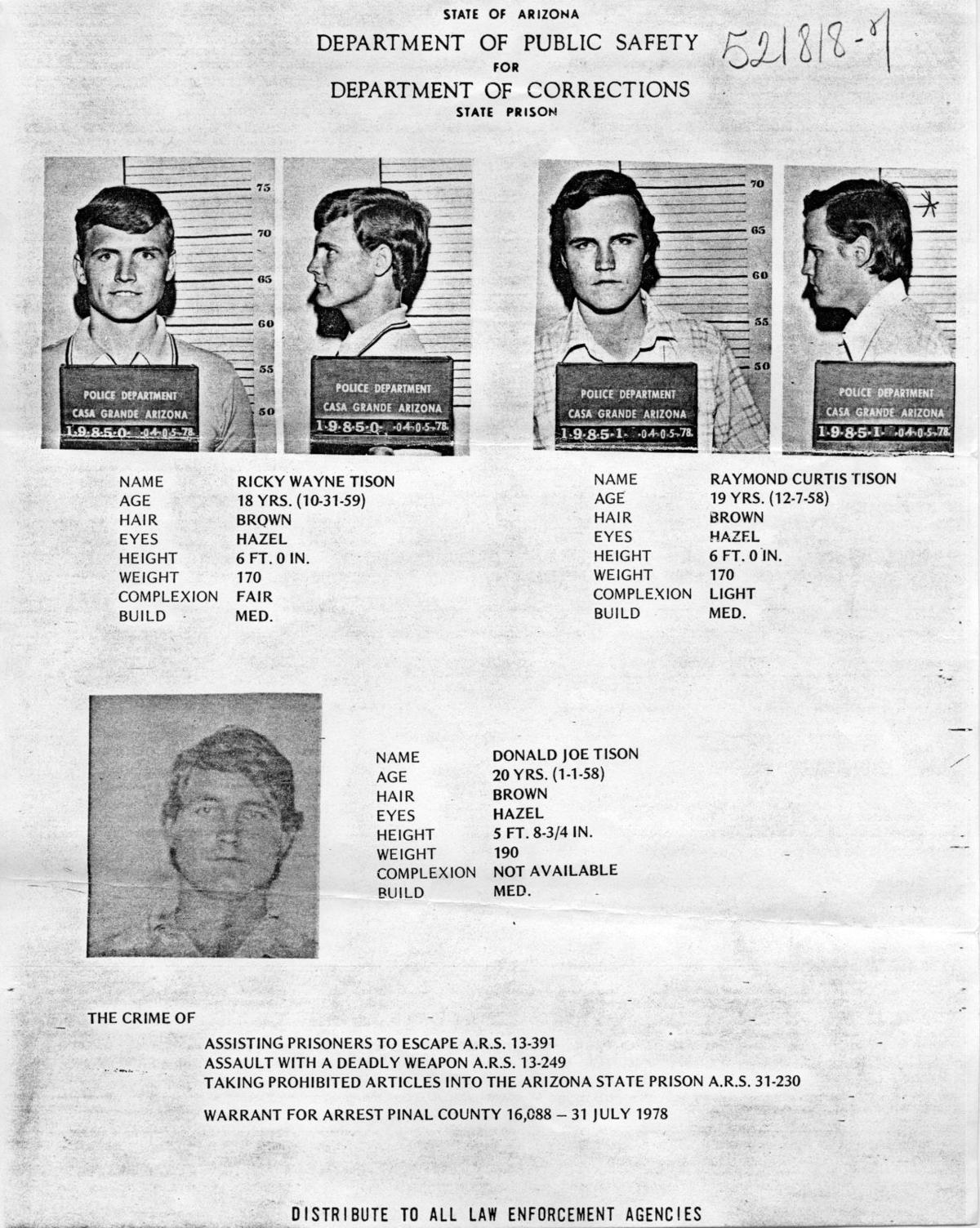 Photos: The Tison Gang rampage in Arizona, 1978