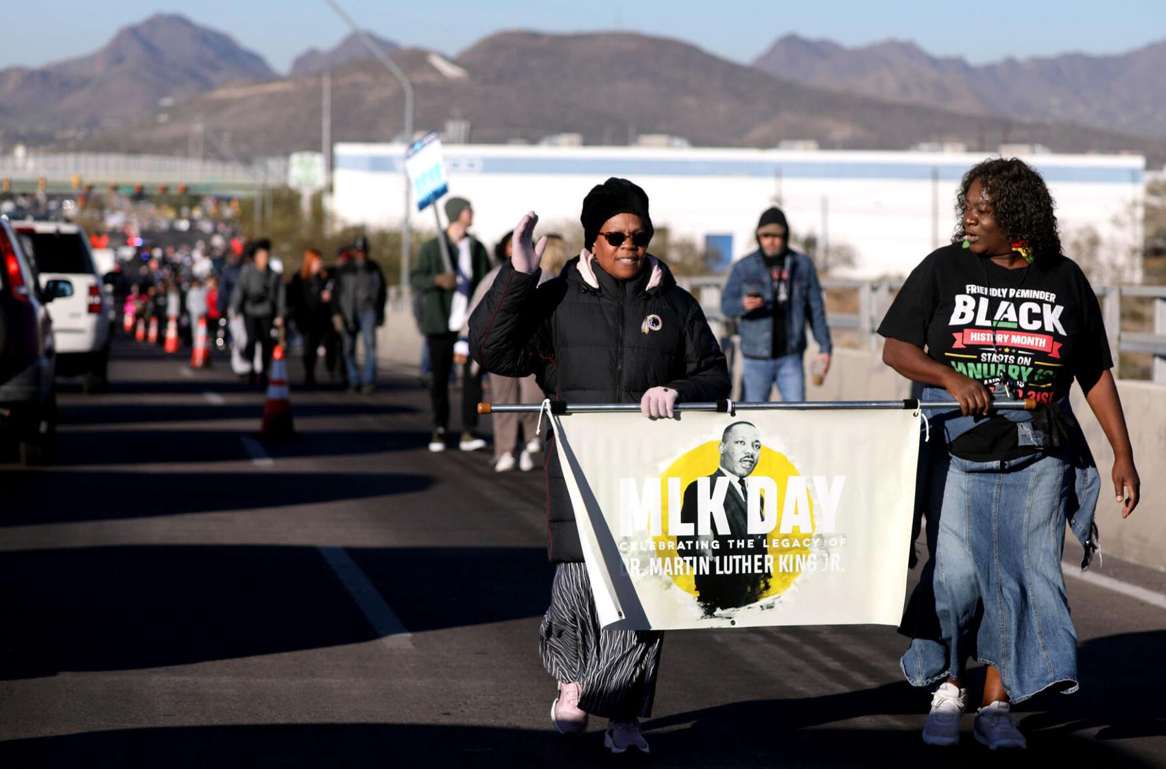 Photos: Tucsonans celebrate Martin Luther King Jr. day with a march and ...