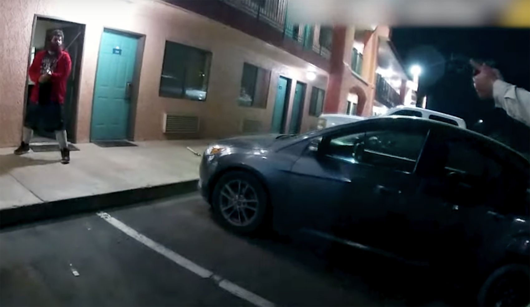 video shows deadly standoff between deputy, man with sword