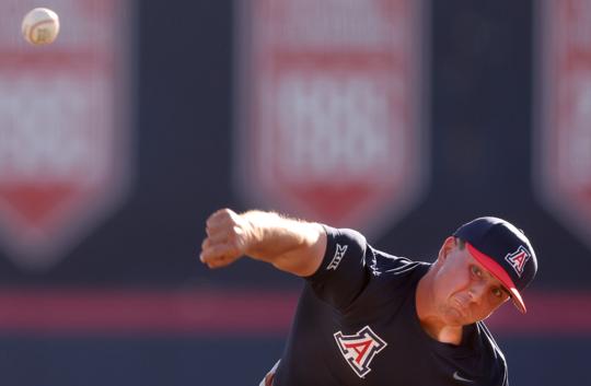 Arizona baseball closer Tony Pluta saves his best for last