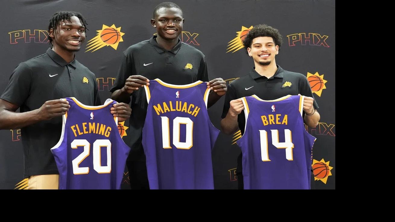 Suns rookies share meaning behind their new jersey numbers