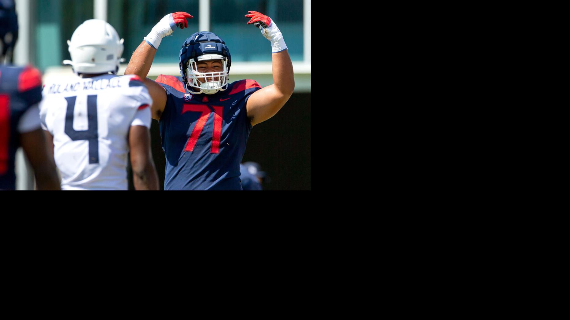 Arizona football coach Jedd Fisch discusses progress, potential of OL ...