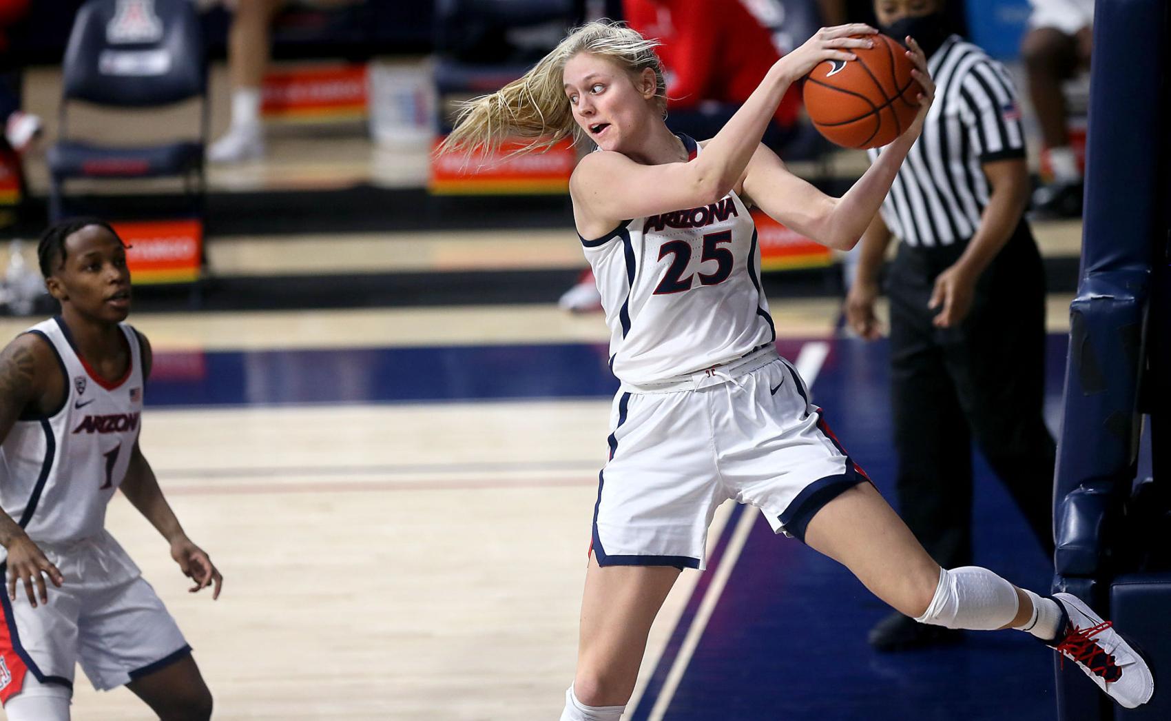 NCAA Tournament notes: Arizona was love at first sight for forward Cate ...