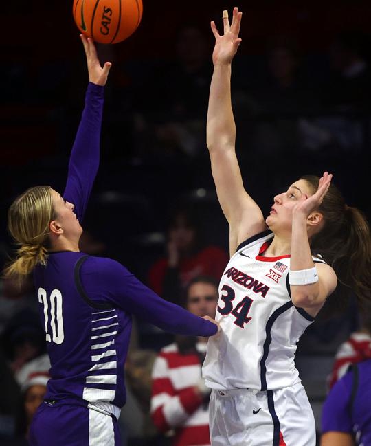 Photos: Arizona rolls over Weber State at McKale Center, women's basketball