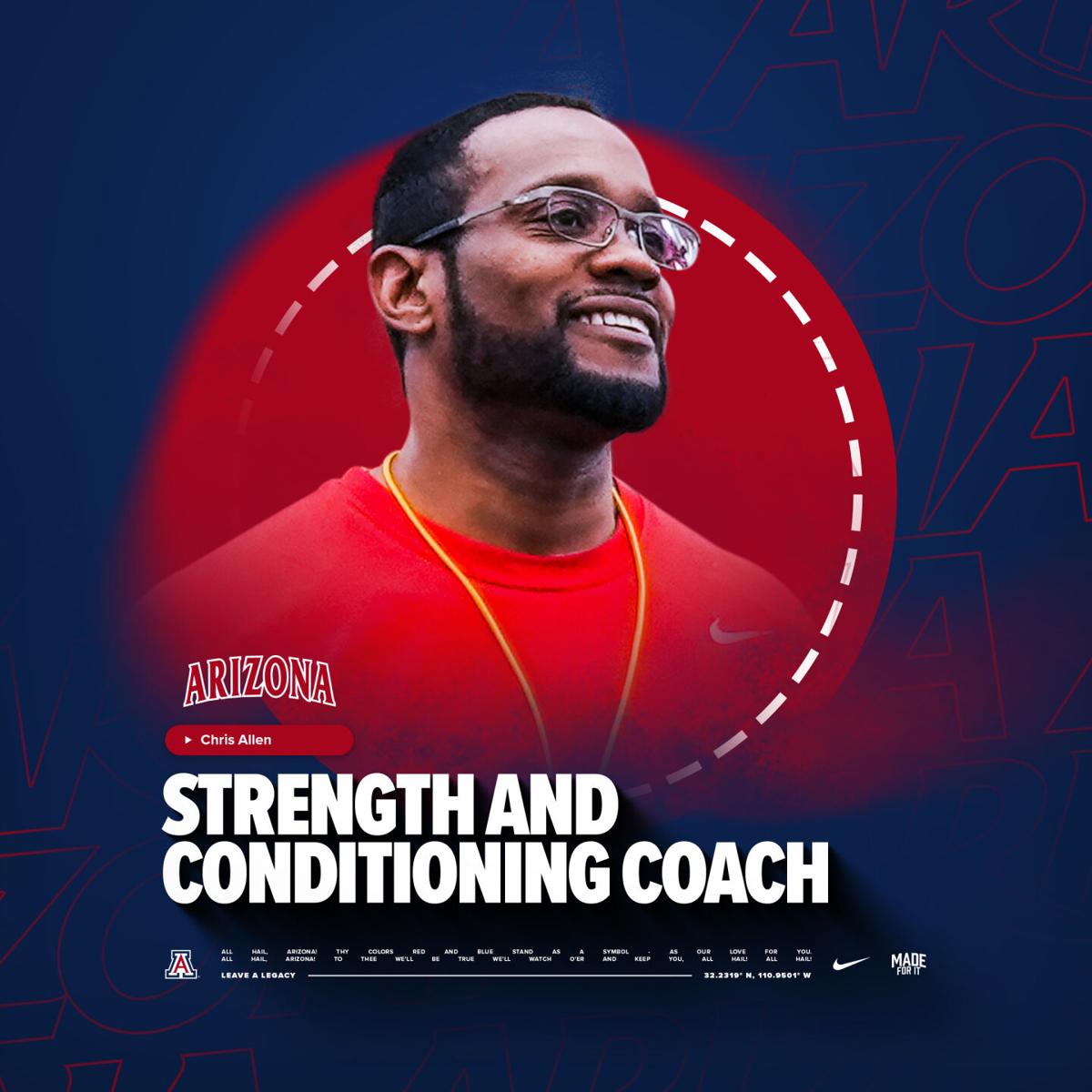 Strength coach Chris Allen returns to Arizona, this time with women's ...