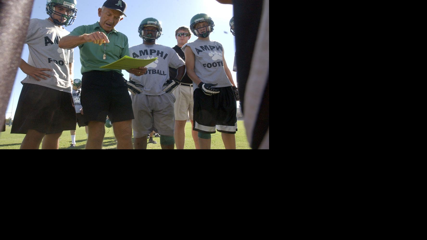 In memory of Vern Friedli: Photos of his years as Amphi football coach