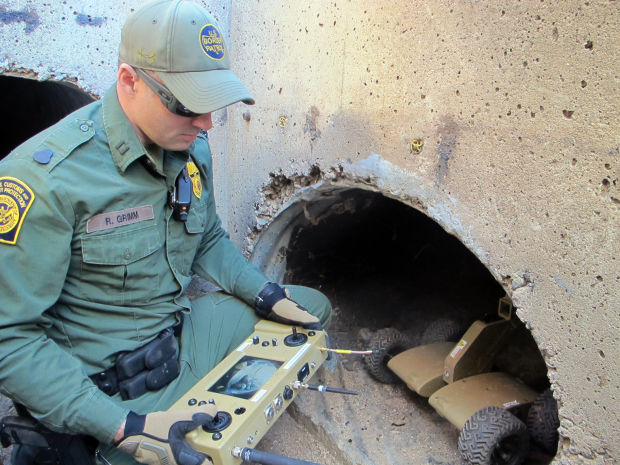 Photos: Border Patrol unveils underground robot | Local news | tucson.com