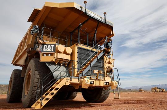 Caterpillar shows off new tech at Tucson-area training site