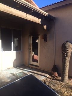 Oro Valley house fire displaces residents, kills cat