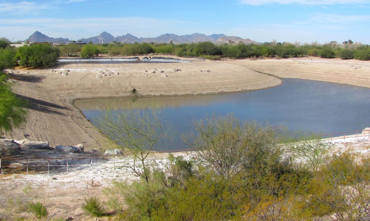A Tucson pond that doubles as stormwater storage has dwindled in ...