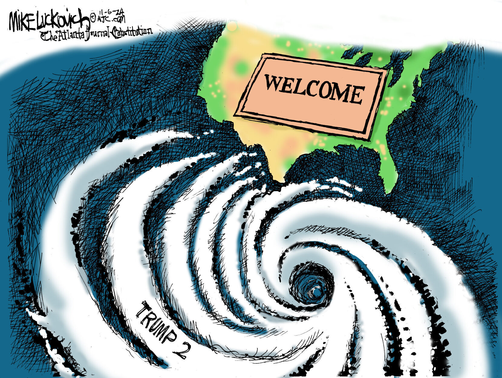 20 political cartoons draw out Donald Trump's win