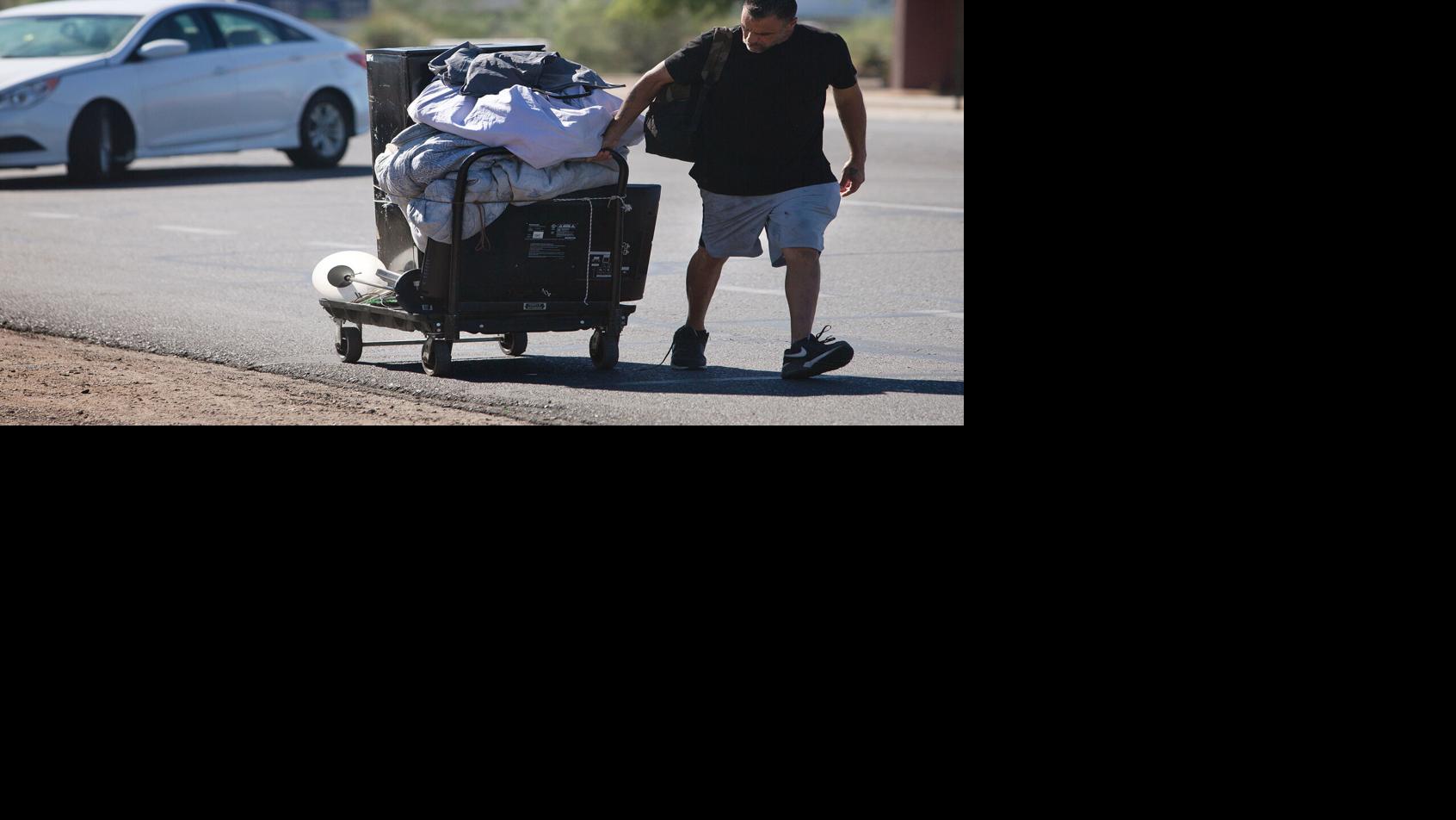 Photos: Residents vacate failed Tucson sober-living property