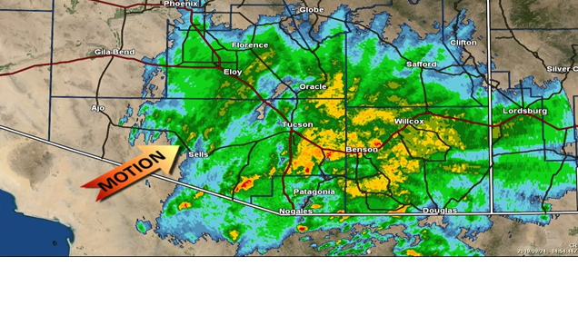 Another round of storms arrive to the Tucson area | Local news | tucson.com