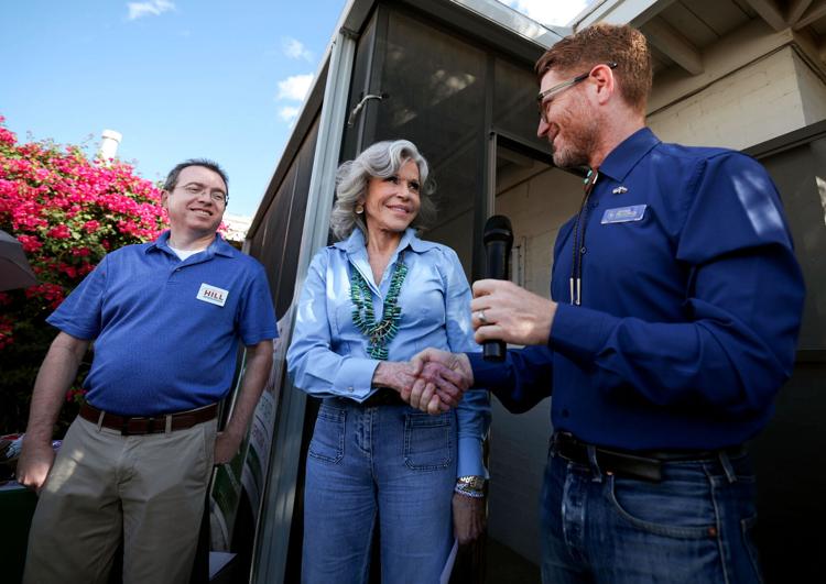 Jane Fonda campaigns in Tucson for down-ballot candidates
