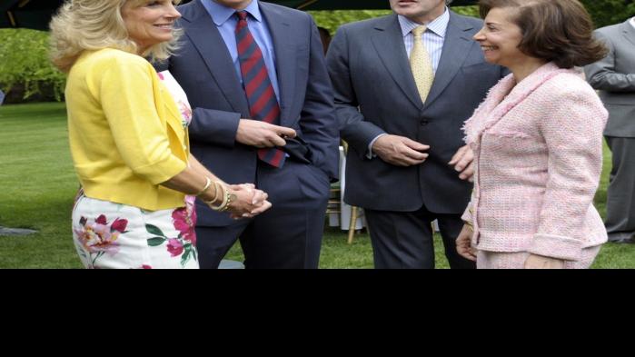 Prince Harry, Jill Biden, Peter Westmacott, Susie Nemazee