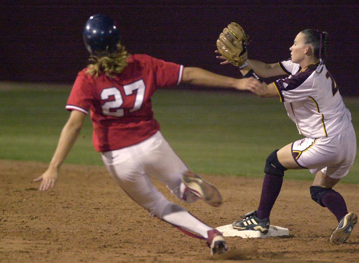 Photos: 2001 University of Arizona softball team, NCAA champions