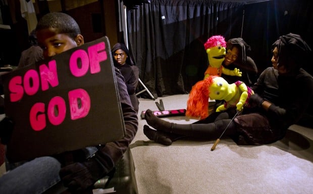 Puppet ministry from California brings fun show to local church