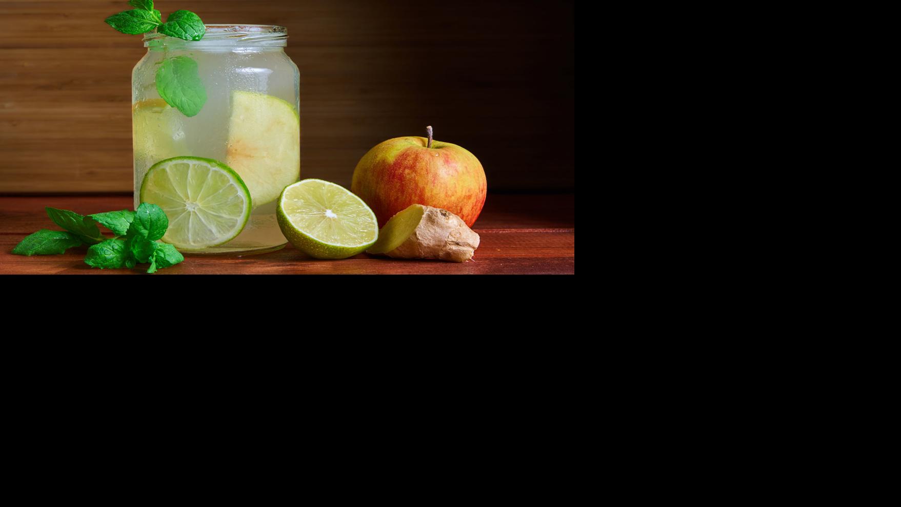 Cold homemade energy drink switchel in a mason jar | | tucson.com