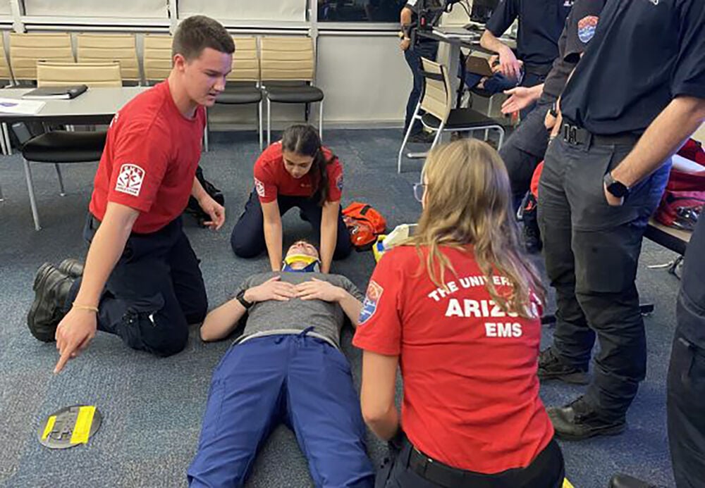 Student-run EMS service handles on-campus calls