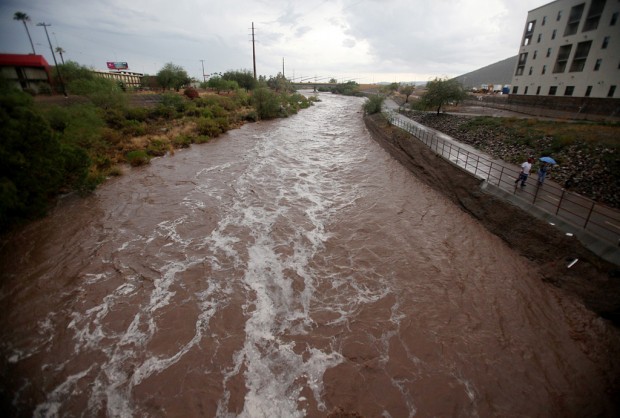 Storms flood Tucson, cause havoc