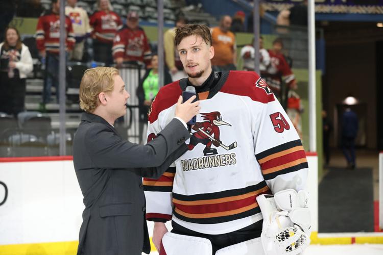 Despite early struggles, Ivan Prosvetov takes command of Roadrunners ...