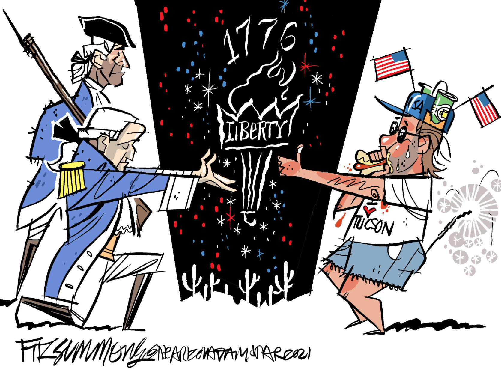 Fitz editorial cartoon archive 2021 | Fitz | tucson.com