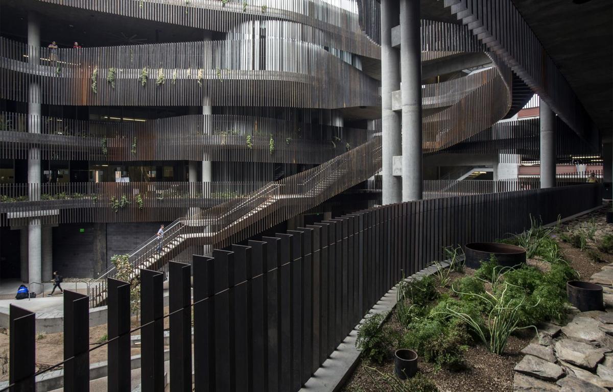 Photos: Wavy and creative ENR2 building at UA