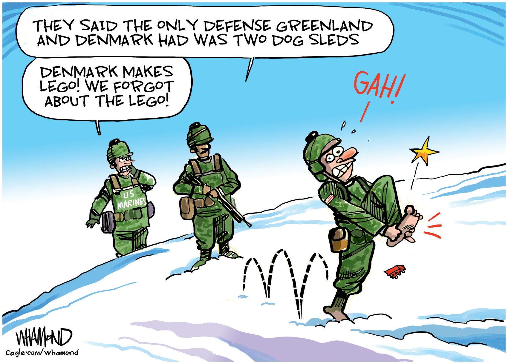 ANOTHER VIEW | Dave Whamond | Cagle Cartoons