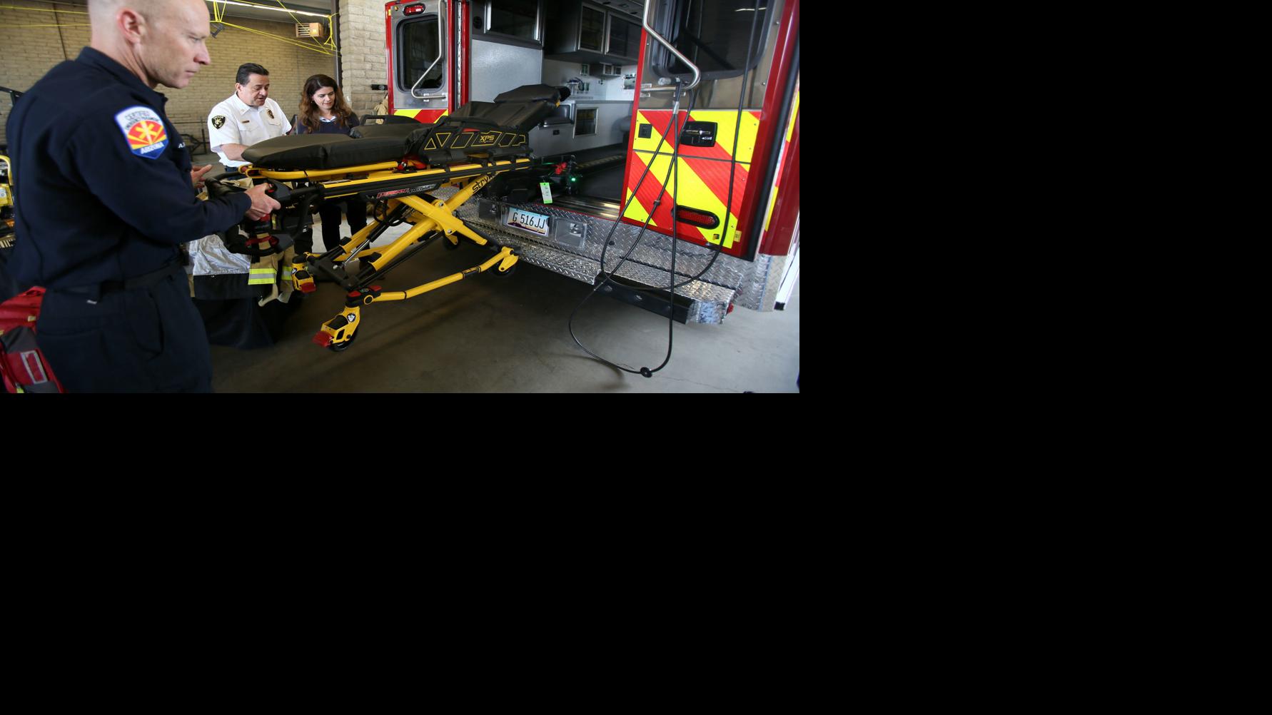 Tucson delivers a new ambulance to Fire Station 9 | Local news | tucson.com