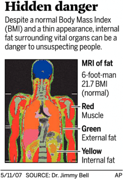 Thin people can be fat in other ways