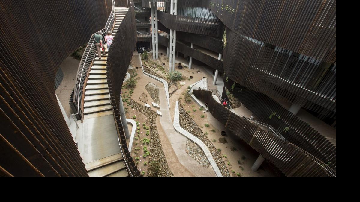 Photos: Wavy and creative ENR2 building at UA