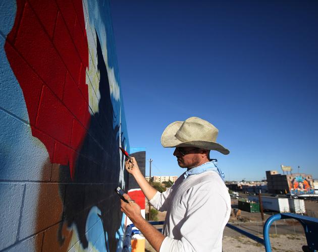 Photos: Joe Pagac's Epic Mural in Tucson | Local news | tucson.com