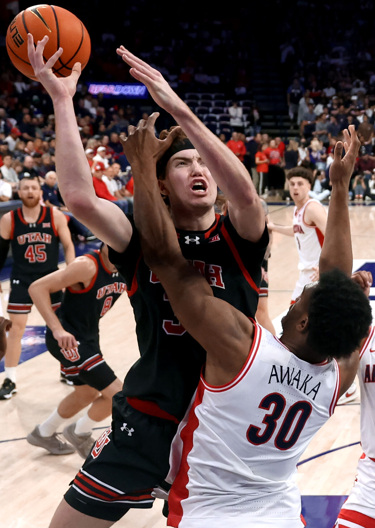 Photos: University of Arizona get by Utah 83-66, Big 12 basketball