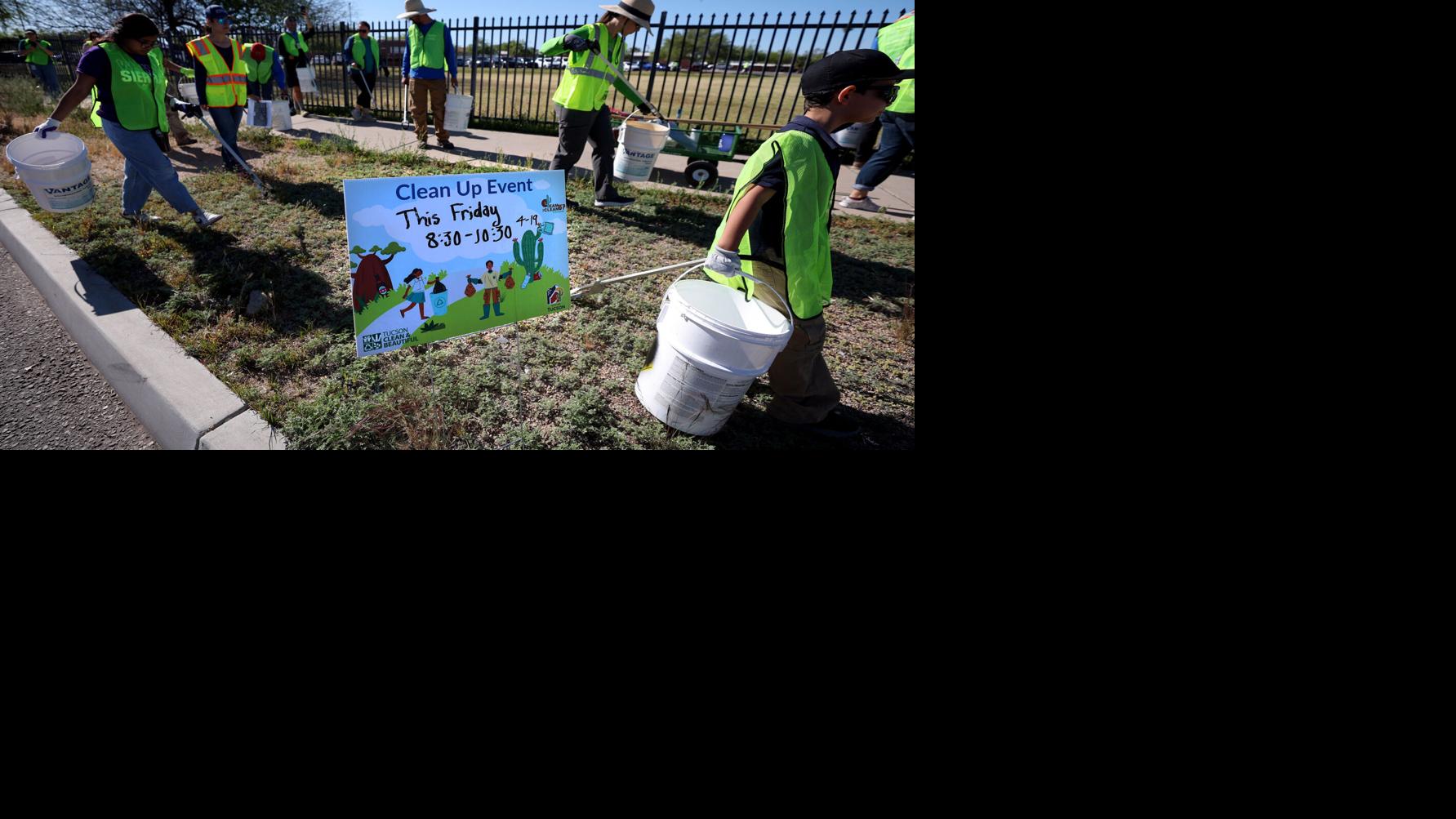 Volunteers spruce up Tucson area in Earth Day event