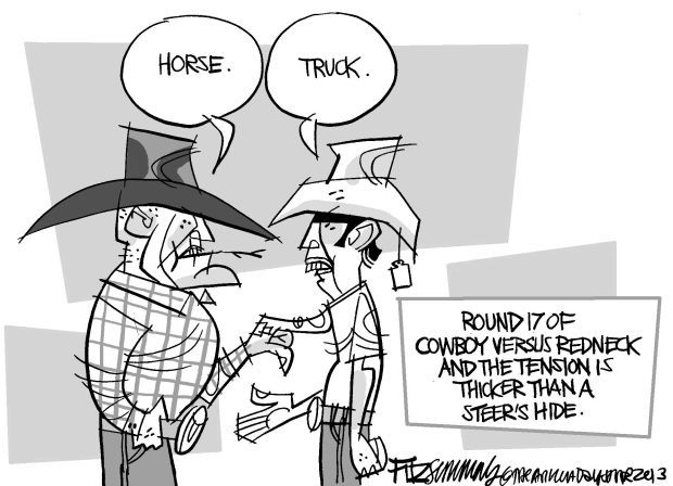 Fitzsimmons' Rodeo Cartoons | Galleries | tucson.com