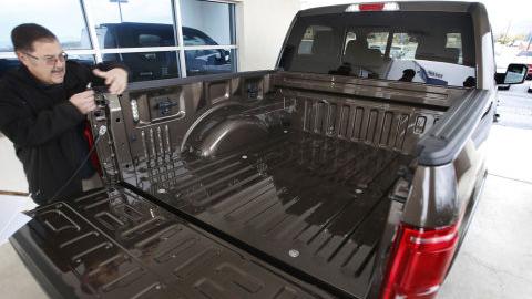 Aluminum Ford pickups arrive in Tucson