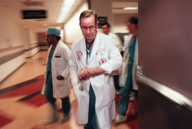 Photo gallery: Dr. Jack Copeland leaving UA