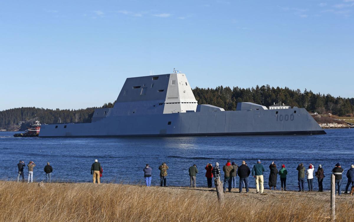 Photos: Testing Navy's deadly stealth destroyer | National News ...