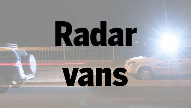 Wednesday police radar vans