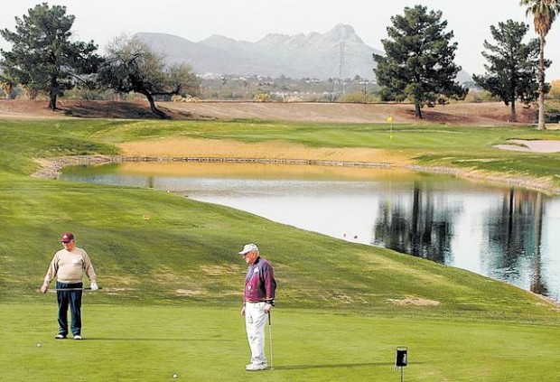 Silverbell, it's golfing time in the city