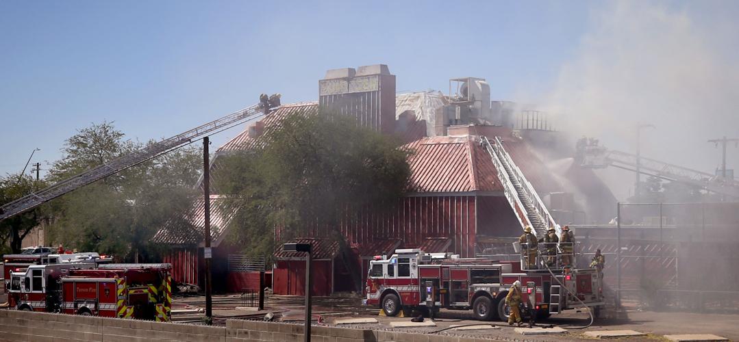 Photos: Fire at the Bum Steer